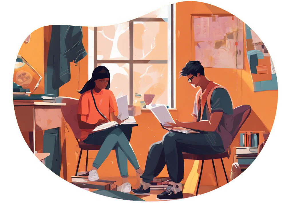 Academic Delight Meets Rebel's Fight | Roleplay Idea | My Spicy Vanilla