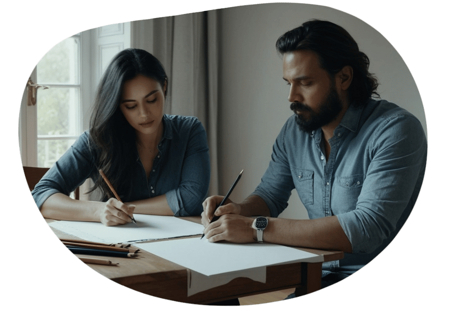 Artistic Drawing Date | Date Idea | My Spicy Vanilla