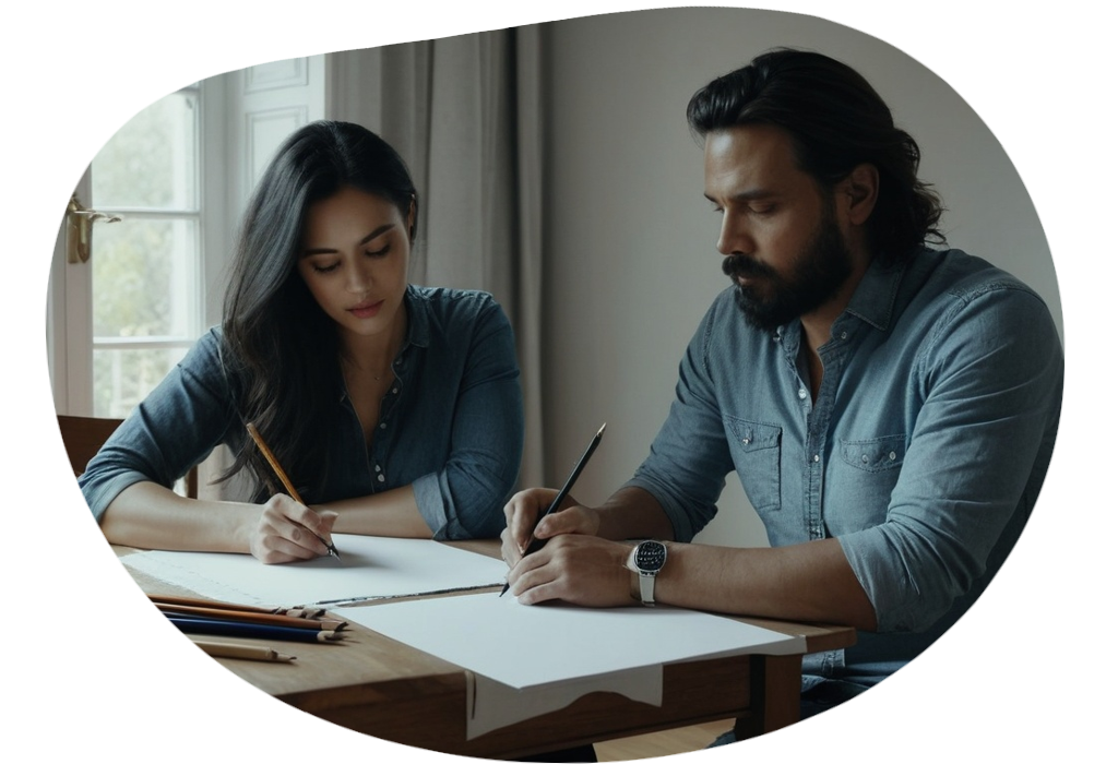 Artistic Drawing Date | Date Idea | My Spicy Vanilla