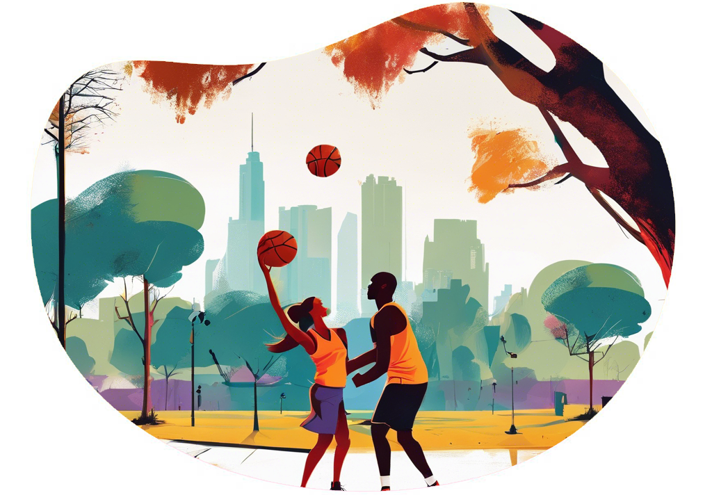 Basketball Fun in the Village | Date Idea | My Spicy Vanilla