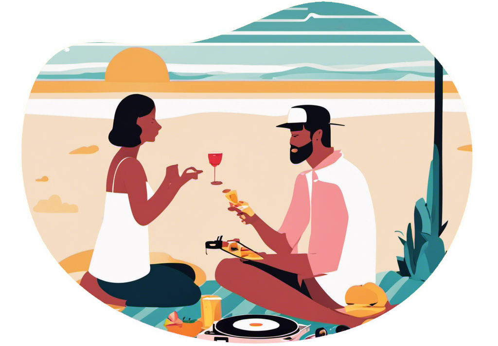 Beachside Picnic Jam Session | Date Idea | My Spicy Vanilla