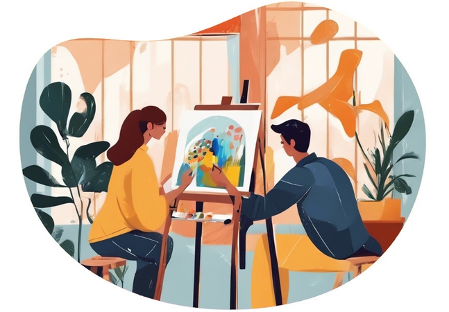 Home Art and Craft Date Night | Date Idea | My Spicy Vanilla