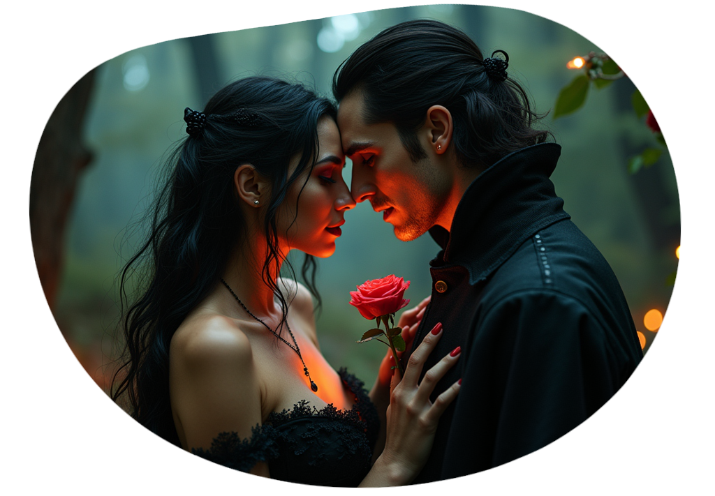 Dark Desires: A Witch and Vampire's Forbidden Romance | Roleplay Idea | My Spicy Vanilla