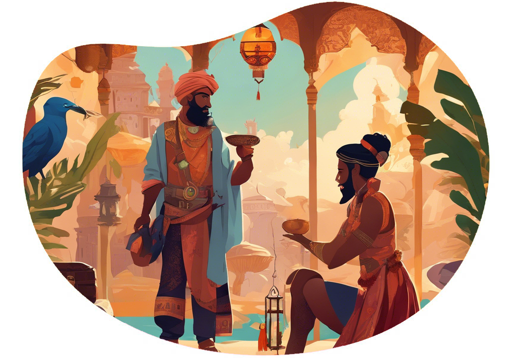 Enchanted Oasis: Traveler and Genie Fantasy | Roleplay Idea | My Spicy ...