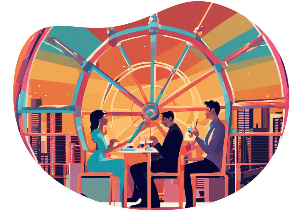 Enchanting Ferris Wheel Dinner | Date Idea | My Spicy Vanilla