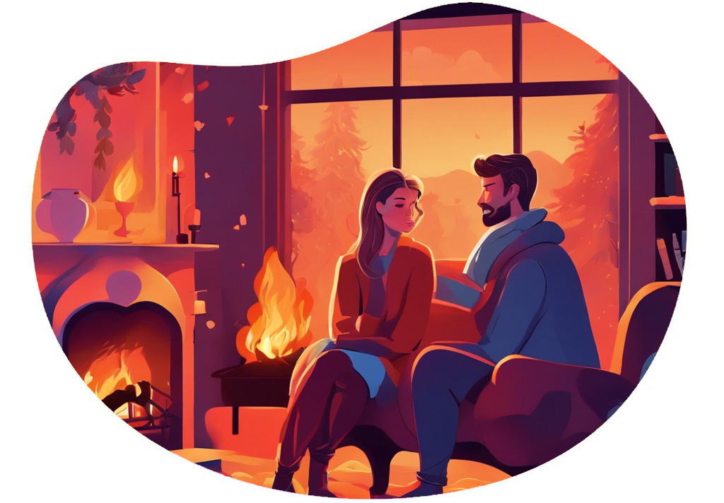 Fireplace Movie Night | Date Idea | My Spicy Vanilla