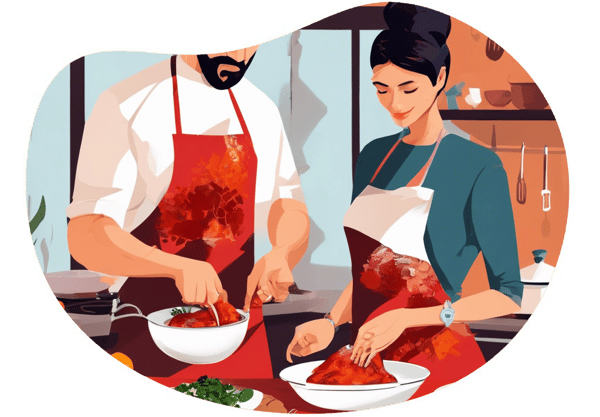 Homemade Turkish Chicken Delight | Date Idea | My Spicy Vanilla