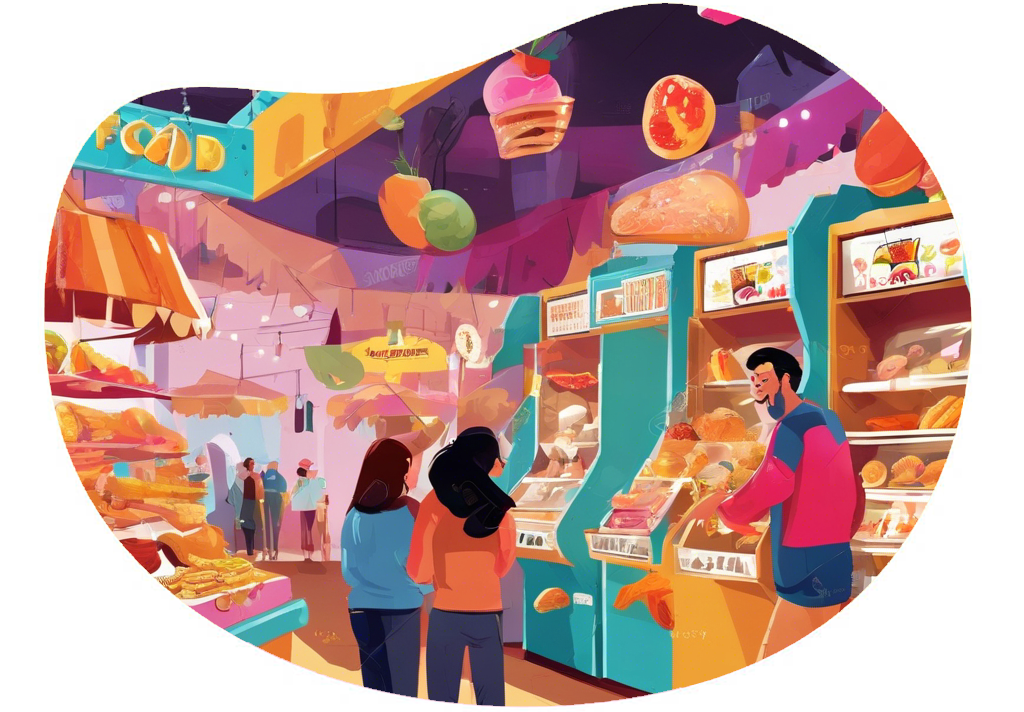 Indoor Food Fair and Game Arcade Experience | Date Idea | My Spicy Vanilla