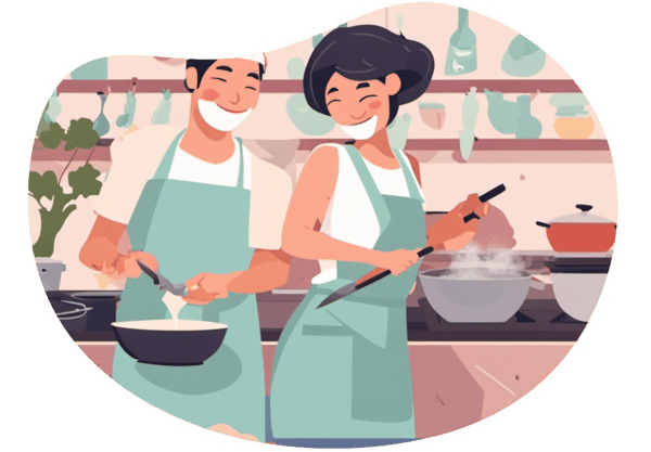 Korean Cooking Class Date | Date Idea | My Spicy Vanilla