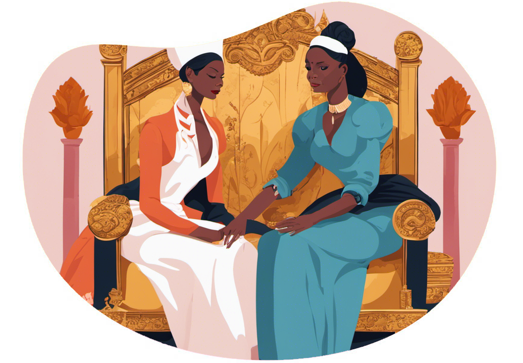 Majestic Queen and Humble Maid | Roleplay Idea | My Spicy Vanilla