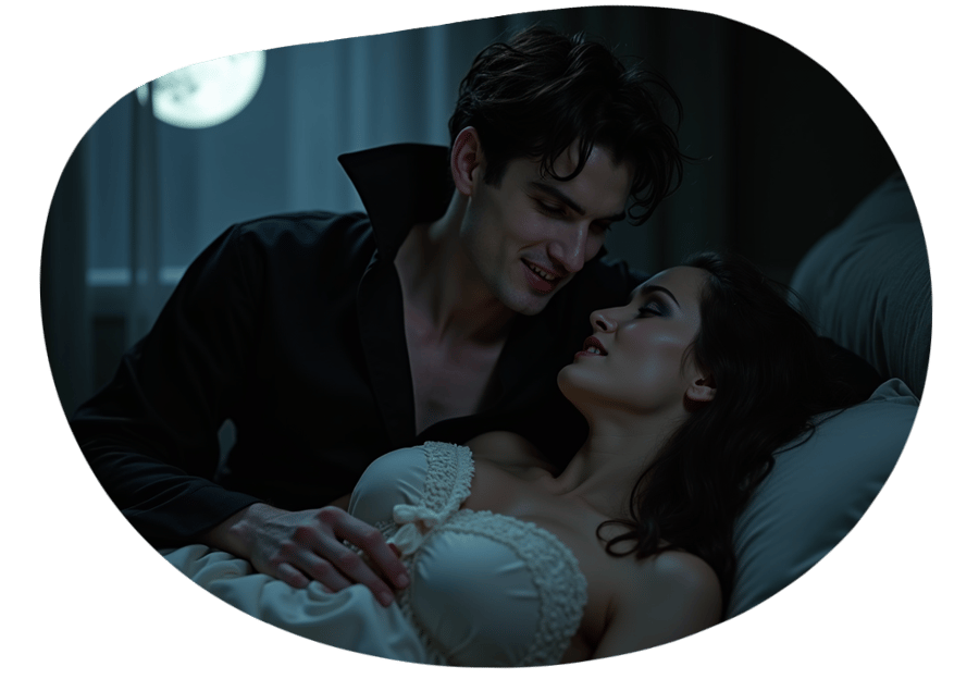 Midnight Vampire's Embrace | Roleplay Idea | My Spicy Vanilla