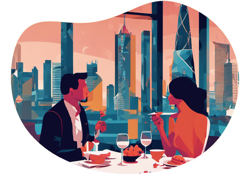 Moscow Sky-High Adventure Dinner | Date Idea | My Spicy Vanilla