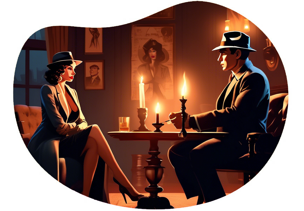Mystery of Desire: Detective and Femme Fatale | Roleplay Idea | My Spicy Vanilla