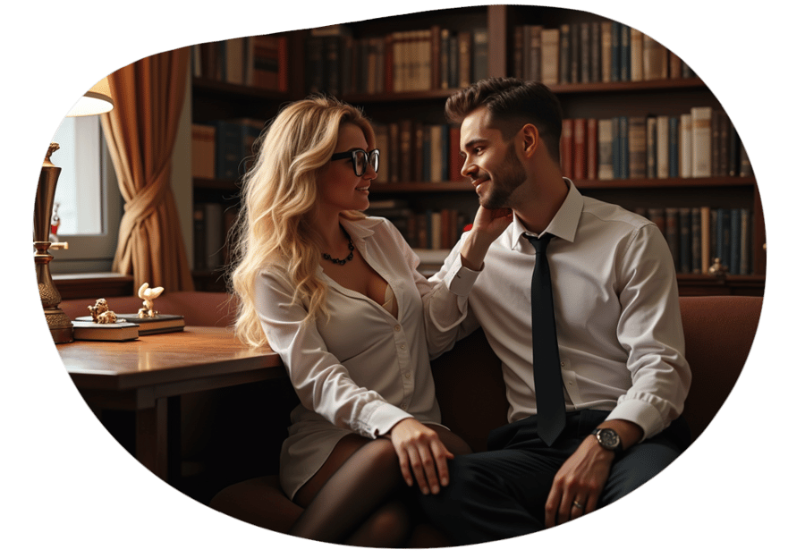 Naughty Librarian's Secret Study Session | Roleplay Idea | My Spicy Vanilla