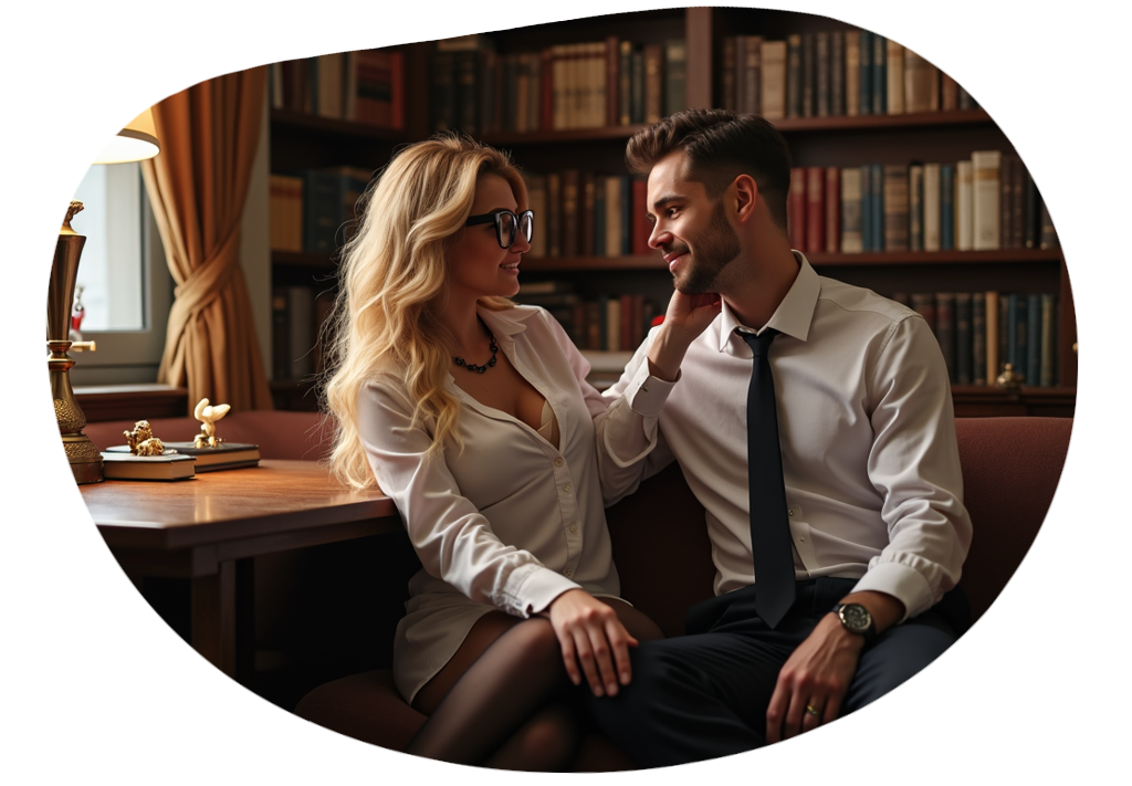 Naughty Librarian's Secret Study Session | Roleplay Idea | My Spicy Vanilla