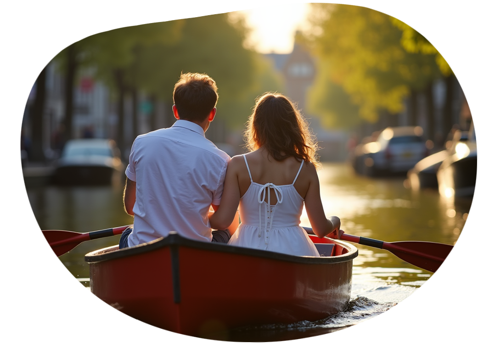 Paddle Boating Adventure on Utrecht's Canals | Date Idea | My Spicy Vanilla