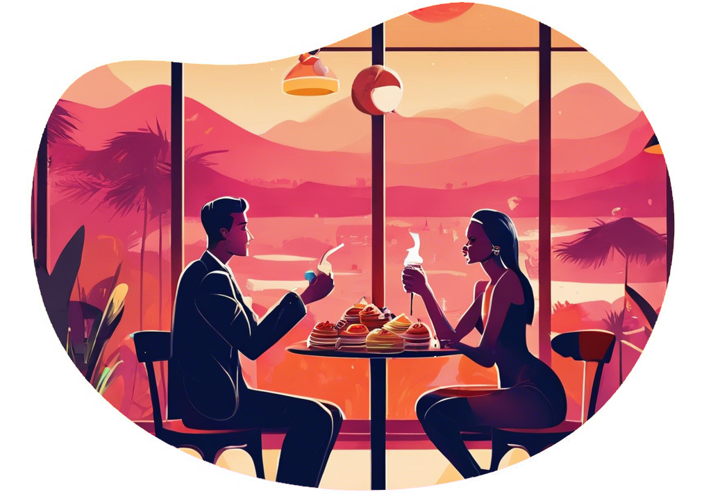 Romantic Dessert Tasting at a Manzara Cafe | Date Idea | My Spicy Vanilla