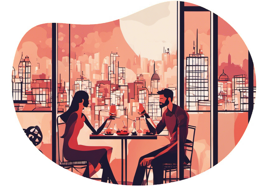 Romantic Rooftop Dinner with a View | Date Idea | My Spicy Vanilla