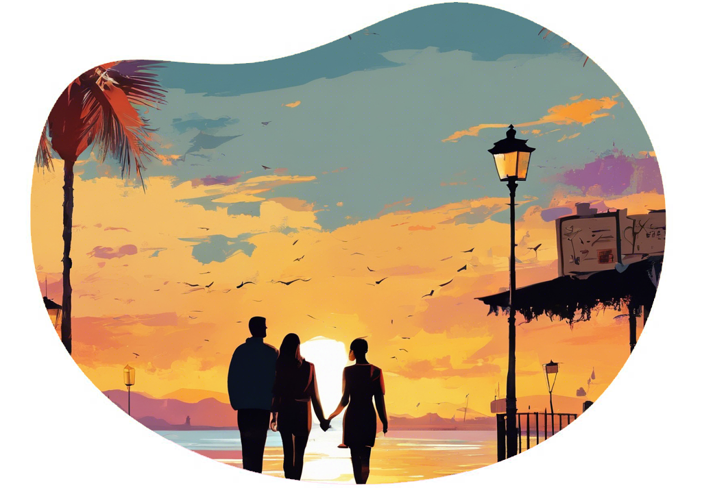 Romantic Sunset Walk and Seafront Dinner | Date Idea | My Spicy Vanilla