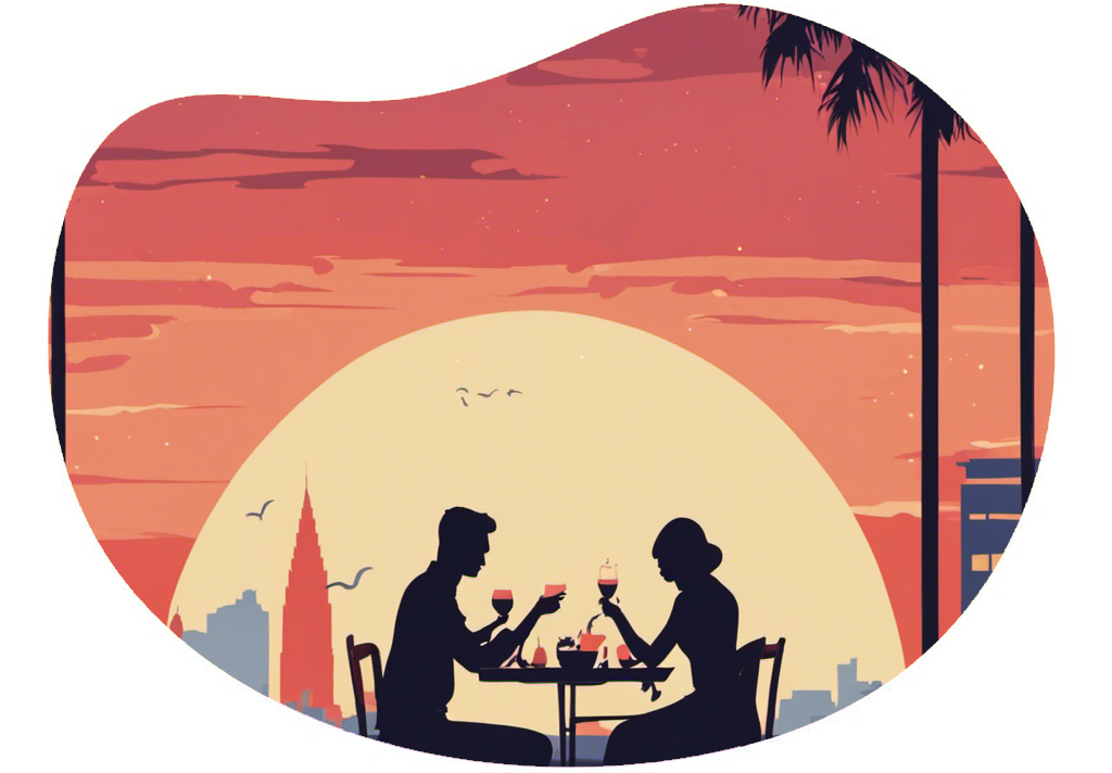 Skyline Eclipse Dinner | Date Idea | My Spicy Vanilla