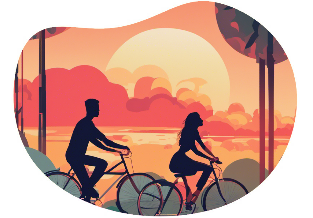 Sunset Bike Ride | Date Idea | My Spicy Vanilla