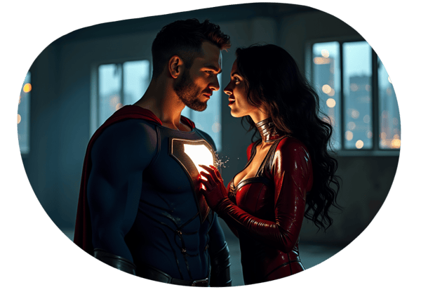 Superhero vs Villain: Battle for Desire | Roleplay Idea | My Spicy Vanilla