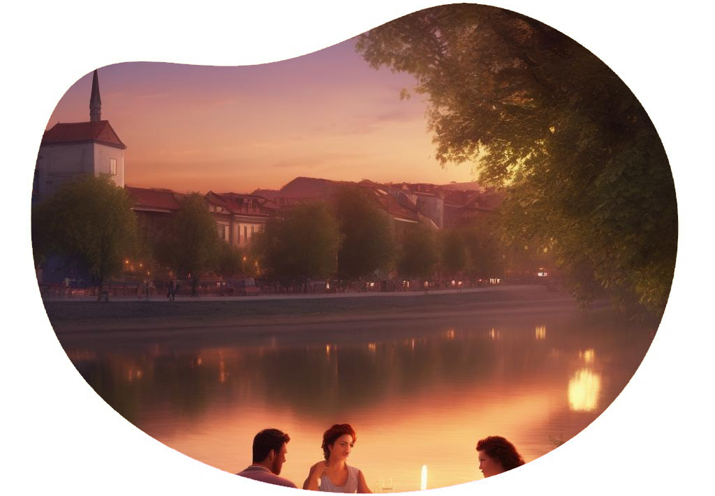 Twilight Riverside Dinner | Date Idea | My Spicy Vanilla