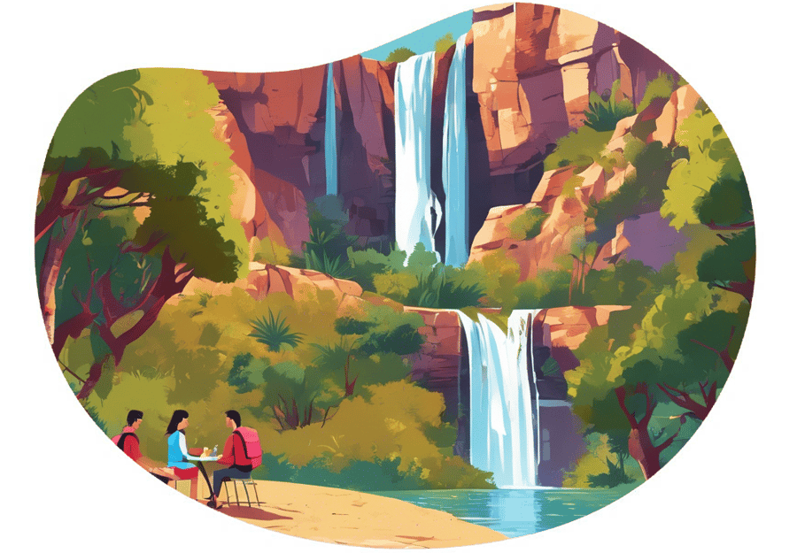 Waterfall Adventure & Garden Picnic | Date Idea | My Spicy Vanilla