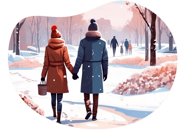 Winter Stroll and Hot Chocolate Date | Date Idea | My Spicy Vanilla
